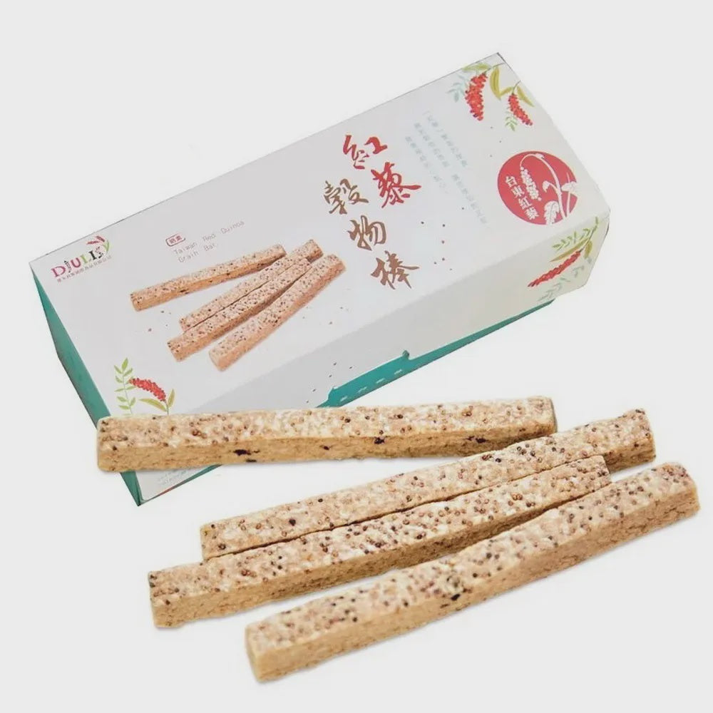 #5533 紅藜穀物棒 Taiwan Red Quinoa Grain bar (朱德利斯) 168g, 20/cs – heartlandshops